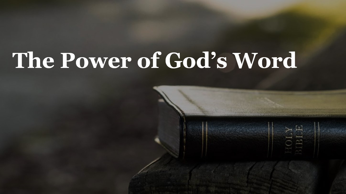 The Power Of God s Word Waverly Church Of Christ